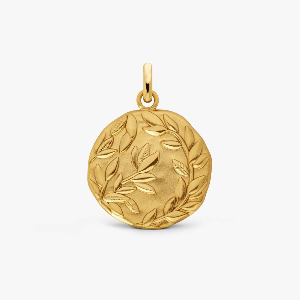 Pendant - Yellow gold - Diamond - Les Allégories Daphné - Arthus Bertrand