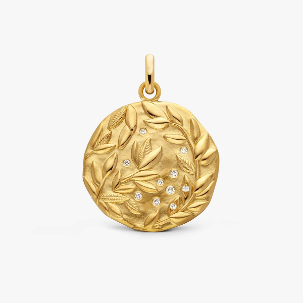Pendant - Yellow gold - Les Allégories Daphné - Arthus Bertrand