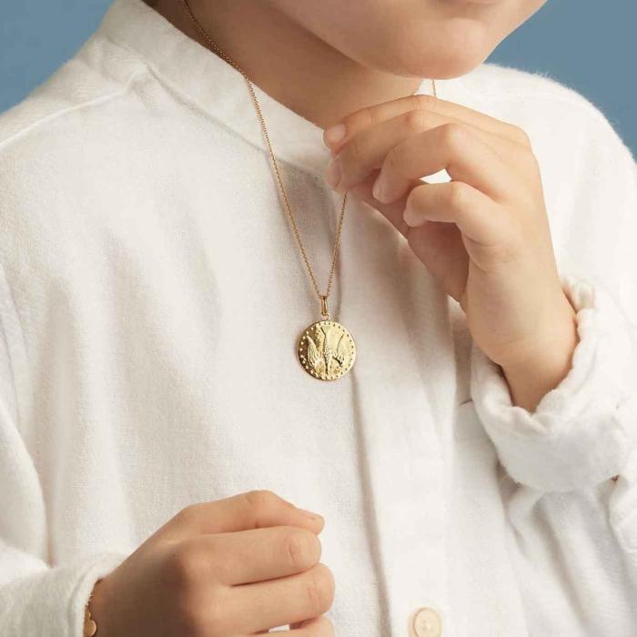 Boys’ baptism medals - Arthus Bertrand - Artisan jeweller since 1803