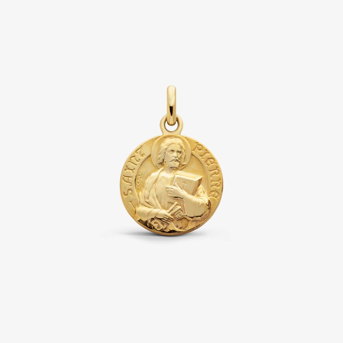 Saint Peter baptism medal - Yellow gold - Arthus Bertrand